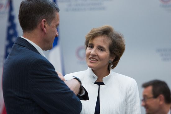 Alice Albright Ceo Global Partnership Education Editorial Stock Photo ...