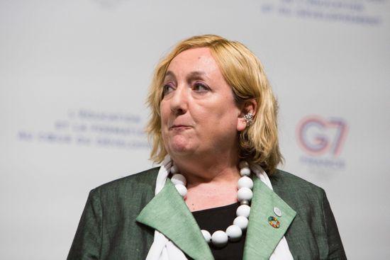 Minister Foreign Affairs Italian Emanuela Claudia Editorial Stock Photo ...