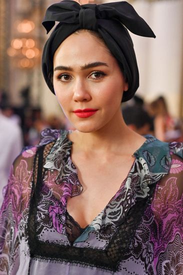 Araya Alberta Hargate Attends Zuhair Murad Editorial Stock Photo ...