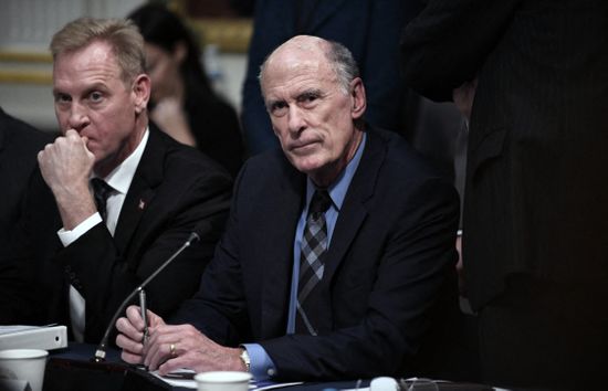 File Photo Dan Coats Director National Editorial Stock Photo - Stock ...