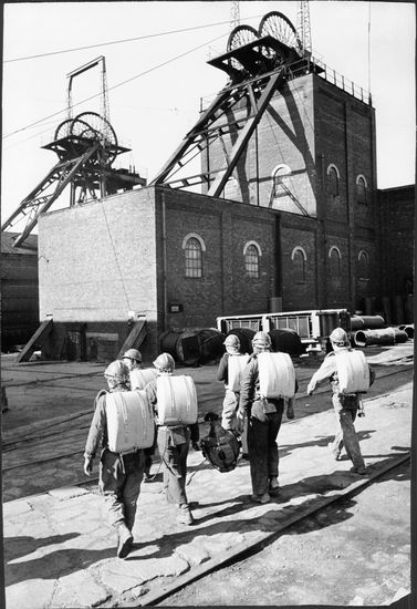 Rescue Team Cronton Colliery Widnes Preparing Editorial Stock Photo ...