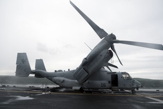 Bell Boeing V22 Osprey Helicopter Seen Editorial Stock Photo - Stock ...
