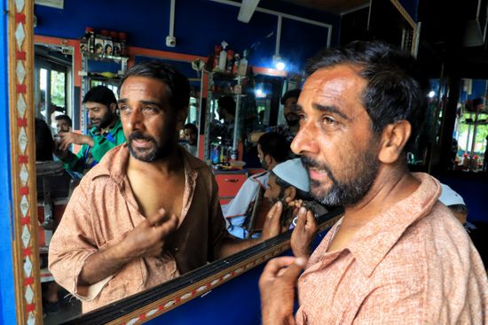 People Seen Inside Salon Shop Sopore Editorial Stock Photo - Stock ...