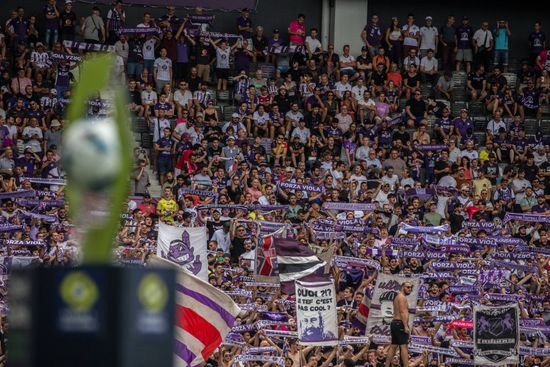 Tfc Supporters During French L1 Football Editorial Stock Photo - Stock ...