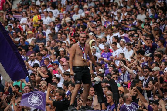 Tfc Supporters One Leader During French Editorial Stock Photo - Stock ...