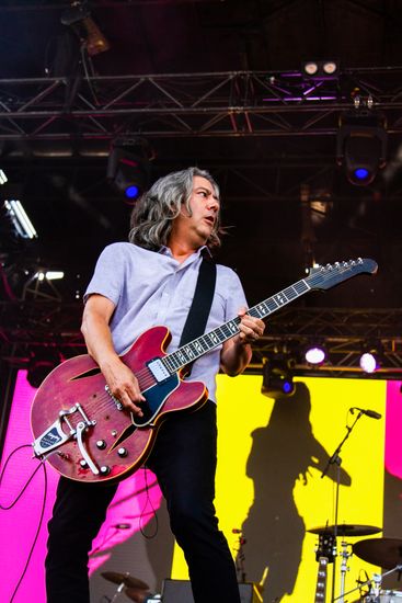 Dave Genn Lead Guitar 5440 Editorial Stock Photo - Stock Image ...