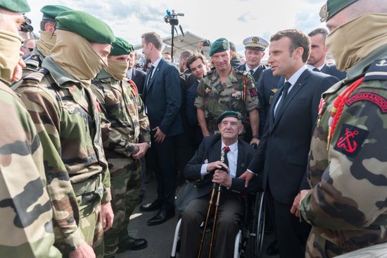 French Wwii Veteran Commando Kieffer Leon Editorial Stock Photo - Stock ...
