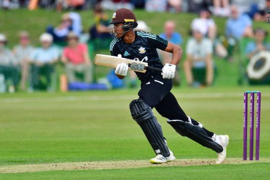 Nico Reifer Surrey Batting During Royal Editorial Stock Photo - Stock ...