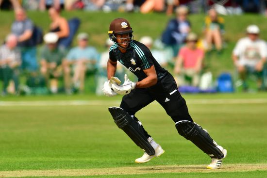 Nico Reifer Surrey Batting During Royal Editorial Stock Photo - Stock ...