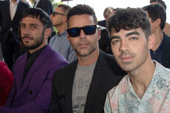 Jwan Yosef Ricky Martin Joe Jonas Editorial Stock Photo - Stock Image ...