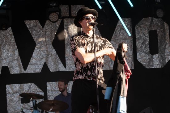 Maximo Park Paul Smith Lead Singer Editorial Stock Photo - Stock Image ...