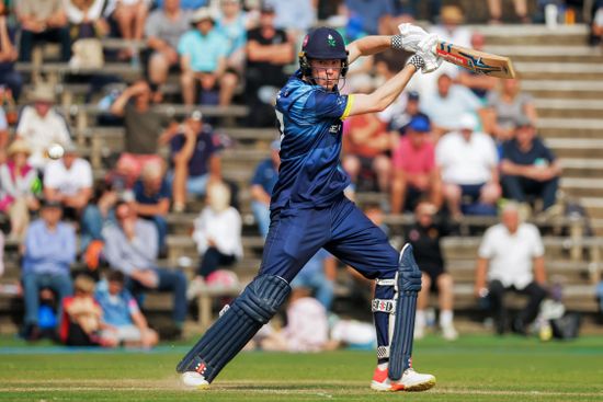 Yorkshires Matthew Revis Bats Editorial Stock Photo - Stock Image ...