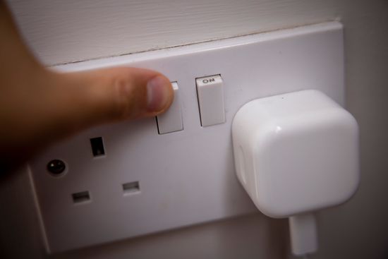 Power Socket Switch Home London Britain Editorial Stock Photo - Stock ...