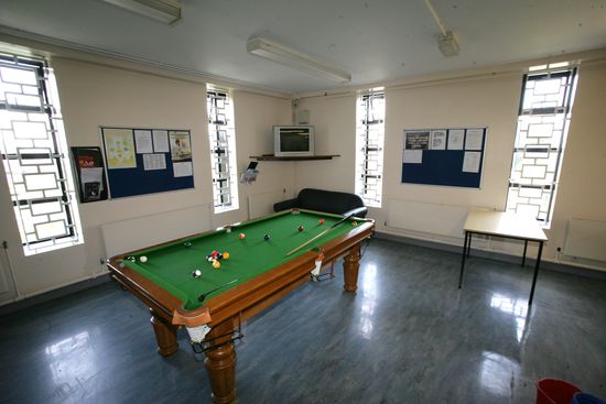 Pool Table Inside Hydebank Young Offenders Editorial Stock Photo ...