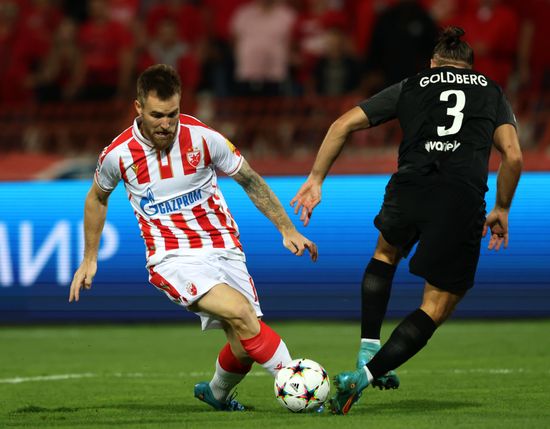 Red Stars Aleksandar Katai L Action Editorial Stock Photo - Stock Image ...