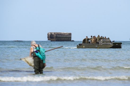 Shrimp Fisherman Old Us Army Amphibious Editorial Stock Photo - Stock ...