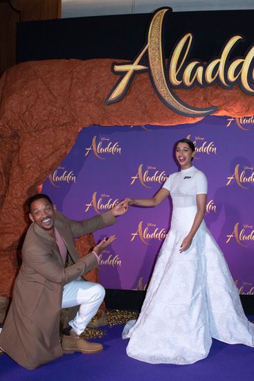 Will Smith Naomi Scott Attending Aladdin Editorial Stock Photo - Stock Image | Shutterstock