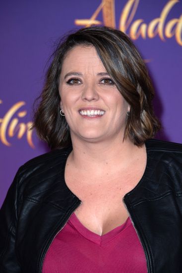 Emilie Lopez Attending Aladdin Premiere Grand Editorial Stock Photo ...