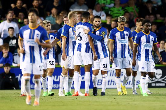 Deniz Undav Brighton Hove Albion Celebrates Editorial Stock Photo ...