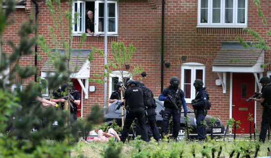 Dave Cawston Tasered By Armed Police Editorial Stock Photo - Stock ...