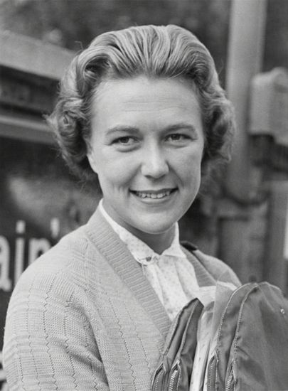 Pat Ward Lawn Tennis Player London Editorial Stock Photo - Stock Image ...