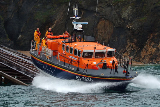 Rnli Padstow Lifeboat Cornwall England Britain Editorial Stock Photo ...