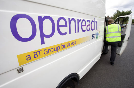 Bt Engineer Climbs Into Bt Openreach Editorial Stock Photo - Stock ...