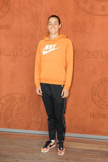 Caroline Garcia Village During French Tennis Editorial Stock Photo ...