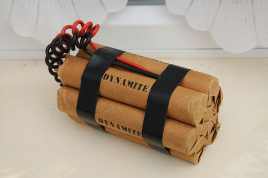 Sticks Dynamite Some Wires Taped Together Editorial Stock Photo - Stock ...