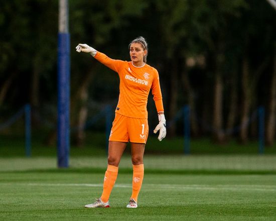Rangers Womens Goalkeeper Jenna Fife Editorial Stock Photo - Stock ...