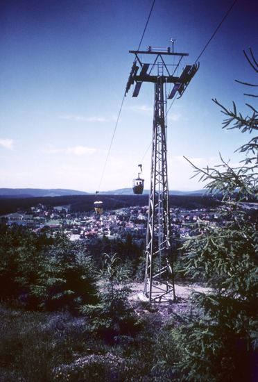Bocksberg Cable Car Harz Mountains Date Editorial Stock Photo - Stock ...