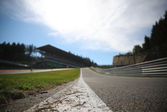 Belgian Track Detail Famous Eau Rouges Editorial Stock Photo - Stock ...
