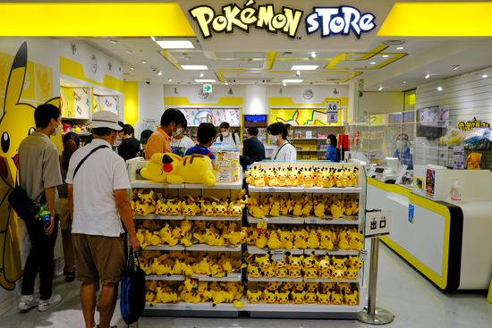 Customers Shop Pokemon Store Tokyo Station Editorial Stock Photo ...