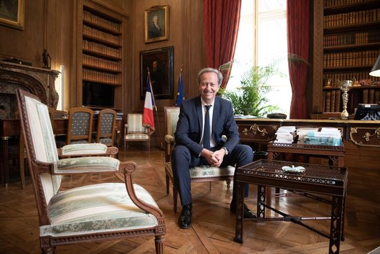 Attorney Olivier Cousi Elected Chairman Paris Editorial Stock Photo ...