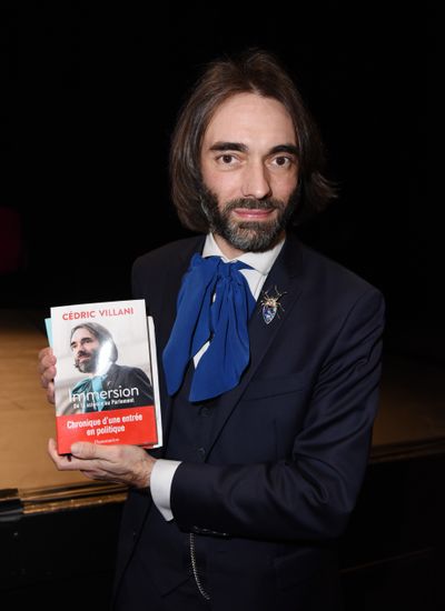 Cedric Villani Mathematician Medaille Fields 2010 Editorial Stock Photo ...