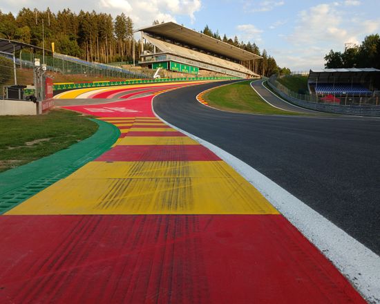 Eau Rouge Radillon Turn Editorial Stock Photo - Stock Image | Shutterstock