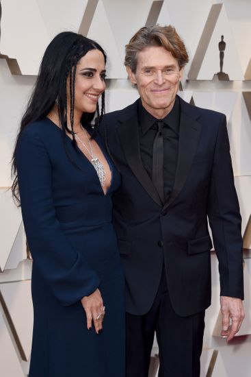 Willem Dafoe Wife Giada Colagrande Walking Editorial Stock Photo ...