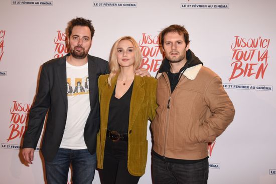 Loic Legendre Camille Lou Hugo Becker Editorial Stock Photo - Stock ...