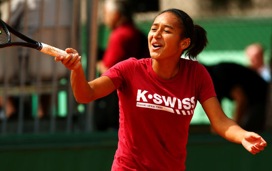 Heather Watson Practice On Her Day Editorial Stock Photo - Stock Image ...