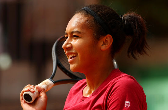Heather Watson Practice On Her Day Editorial Stock Photo - Stock Image ...