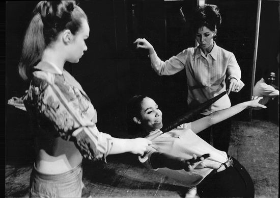 Limbo Dancers Fortune Theatre L R Editorial Stock Photo - Stock Image ...