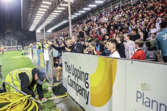 Lucan United Vs Bohemians Bohemians Fans Editorial Stock Photo - Stock ...