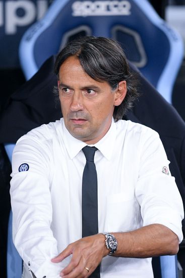 Simone Inzaghi Fc Internazionale Looks On Editorial Stock Photo - Stock ...