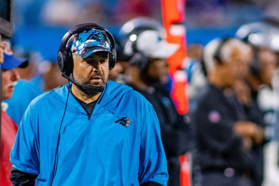 Carolina Panthers Head Coach Matt Rhule Editorial Stock Photo - Stock ...