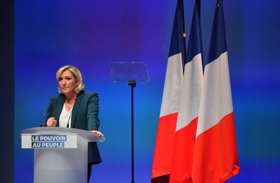 President French Farright Rassemblement National Rn Editorial Stock ...