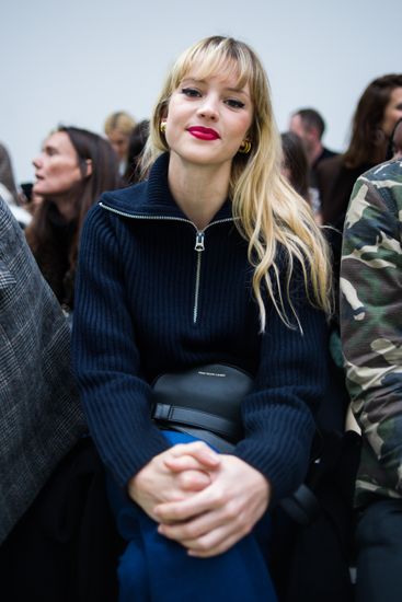 Singer Angele Poses Before Acne Studio Editorial Stock Photo - Stock ...