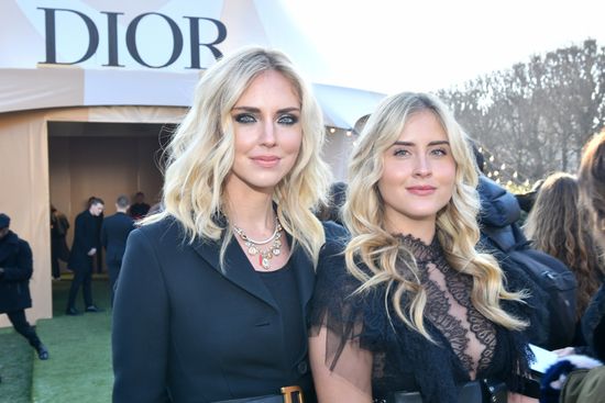 Chiara Ferragni Her Sister Valentina Ferragni Editorial Stock Photo ...