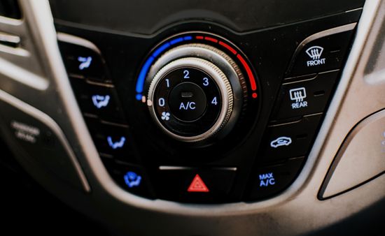 Front View Car Air Conditioning Control Editorial Stock Photo - Stock ...