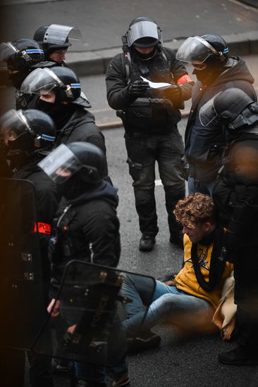 Bac French Anticrime Brigade Members Arrested Editorial Stock Photo ...