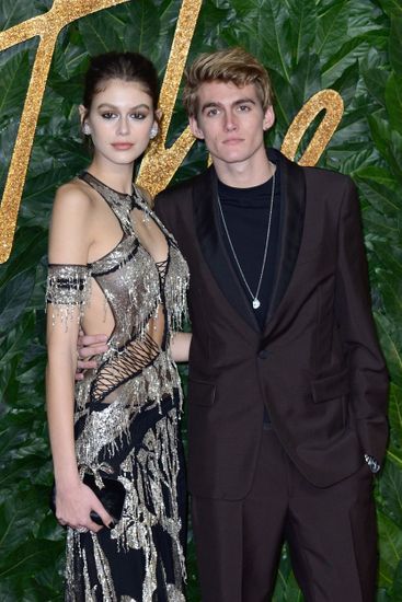 Kaia Jordan Gerber Presley Gerber Attending Editorial Stock Photo ...